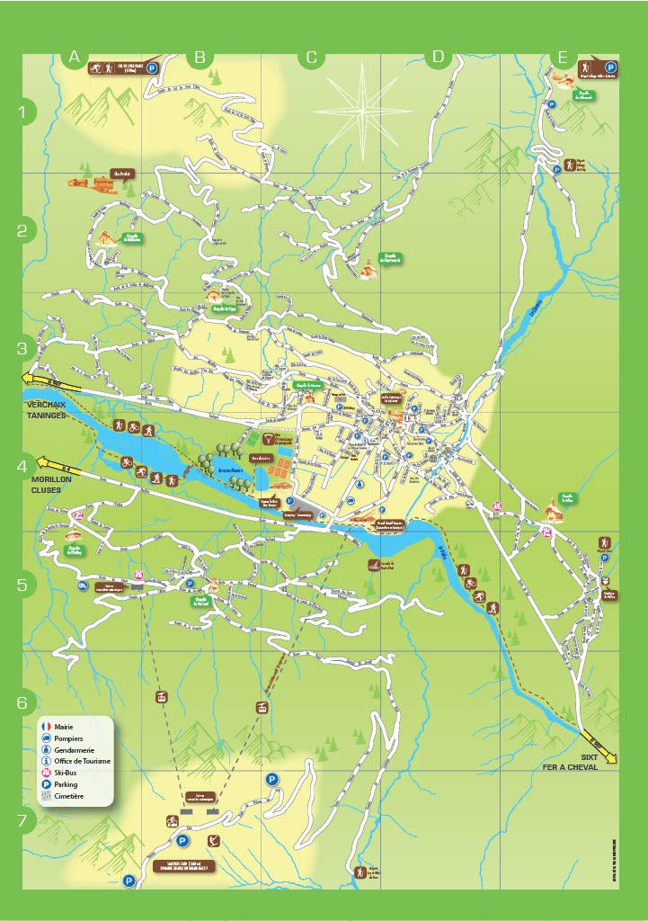Plan des pistes — Samoëns | OVO Network