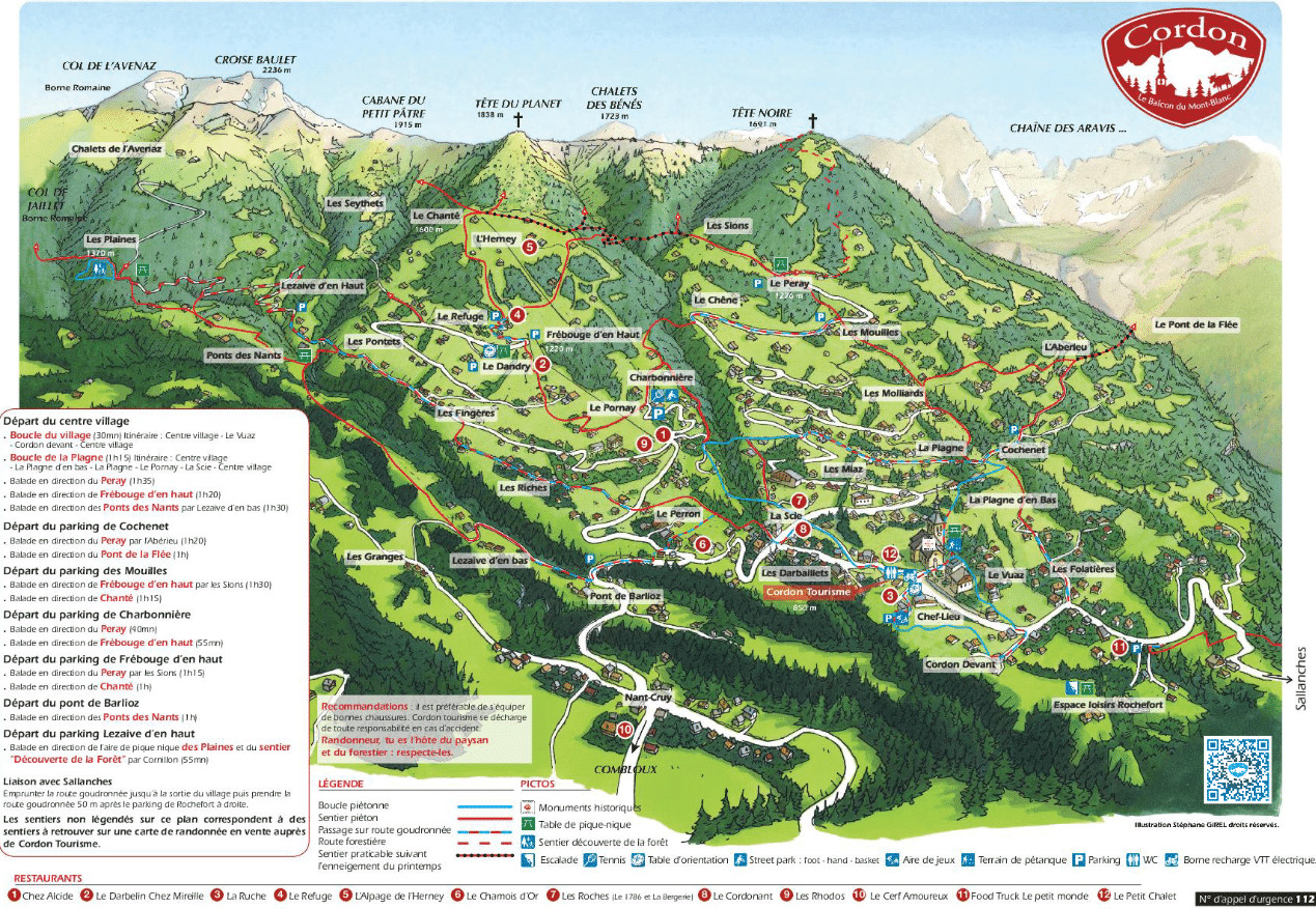 Samoens Walking Map Of Rome The 10 Most Beautiful Hikes From Samoëns